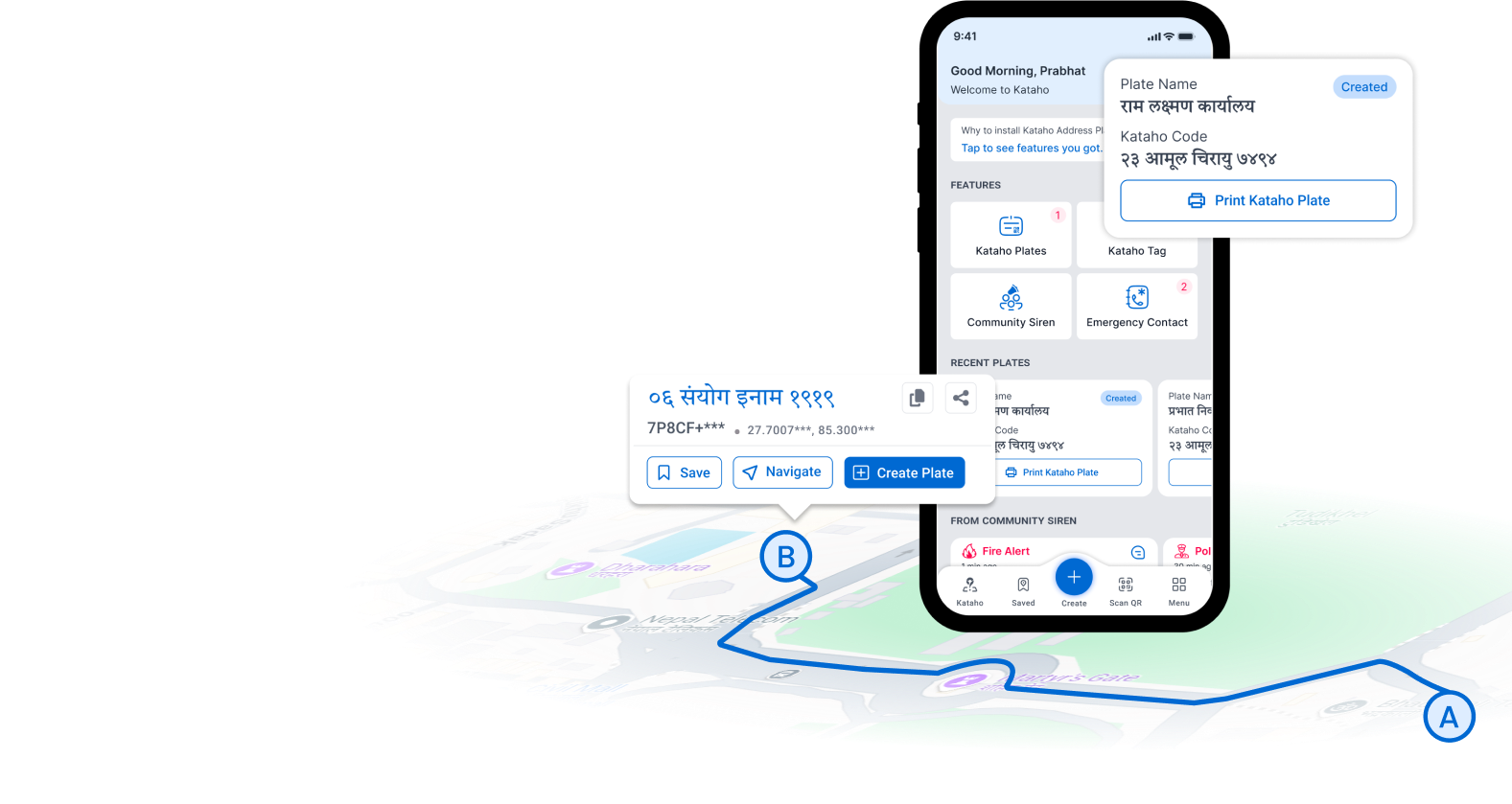 Plate & Addressing | Kataho